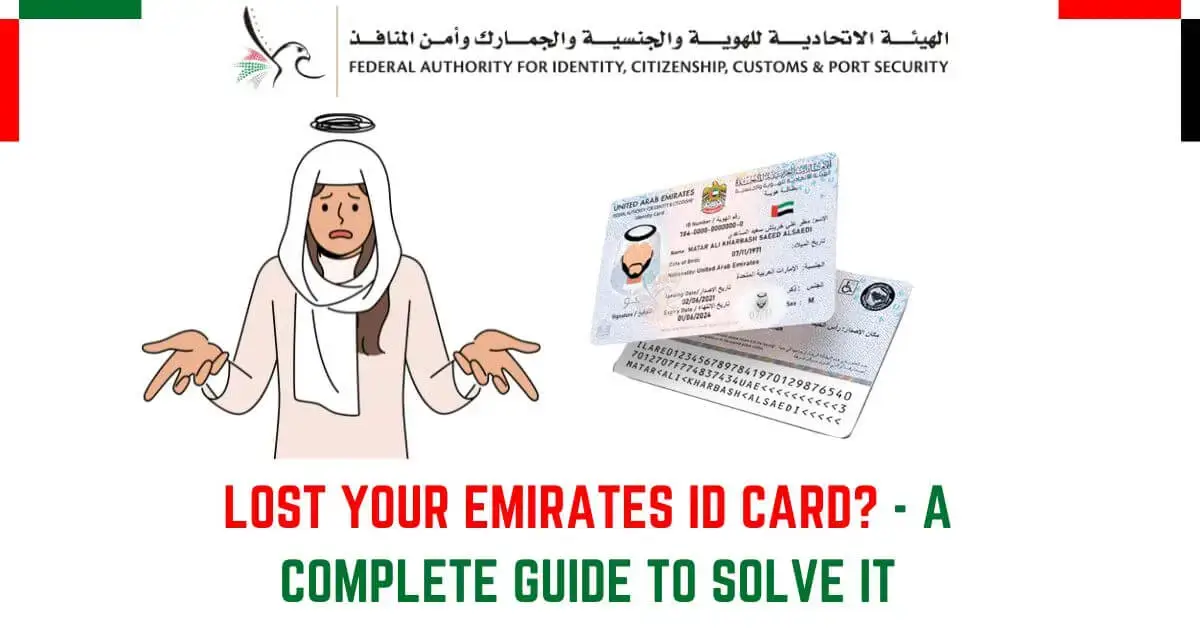 Lost Emirates ID Card? Here's How To Get A New One in 2026